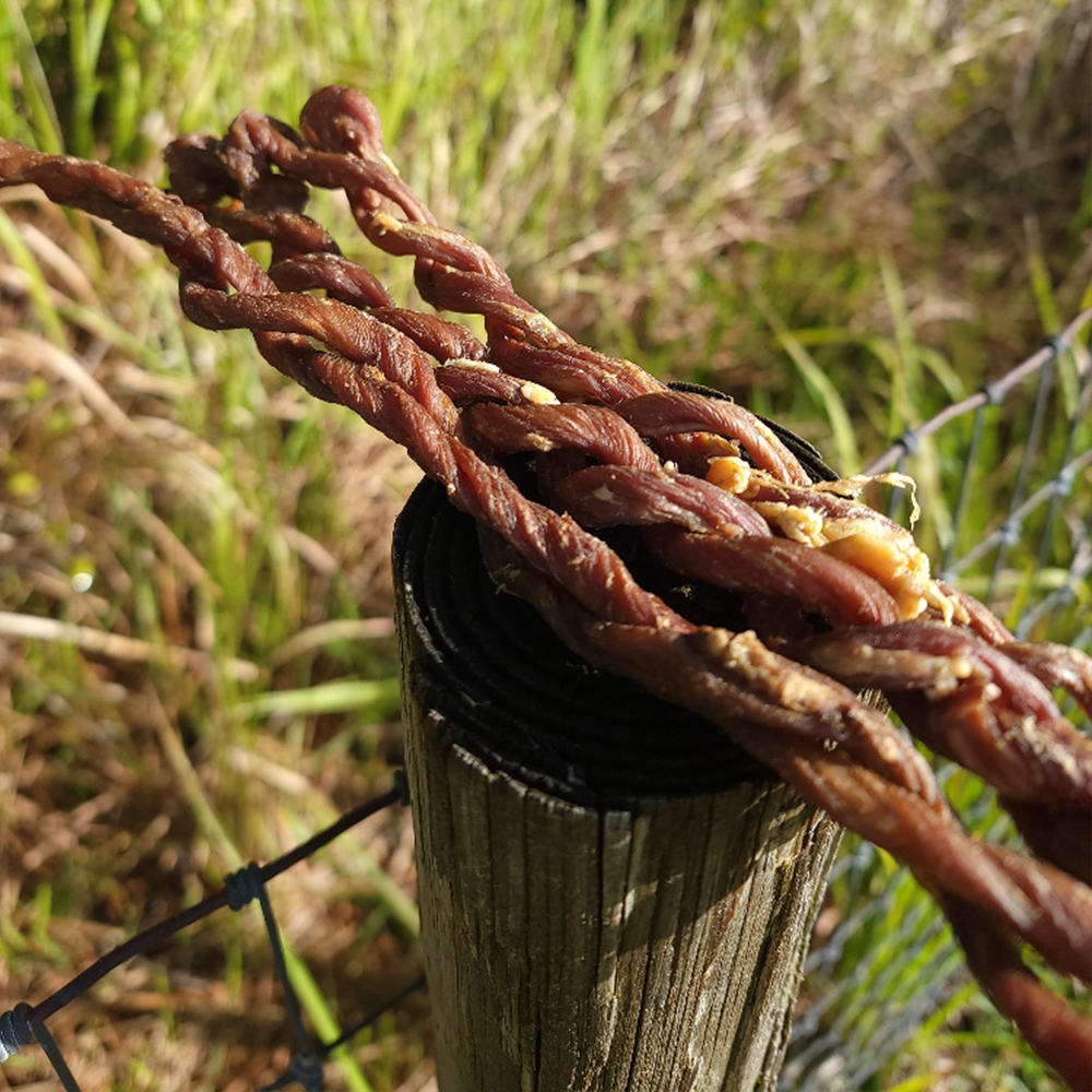 Bullysticks Organic: Lamb Weasand Twist - Pack of 20 pieces